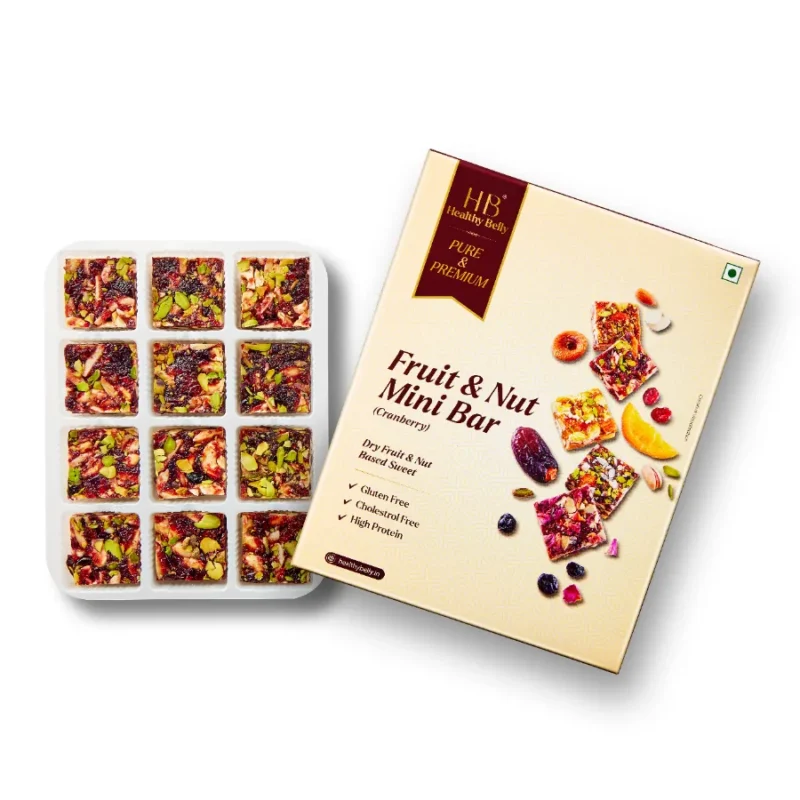 Cranberry & Nut Mini Bar – Tart, Nutty, Healthy